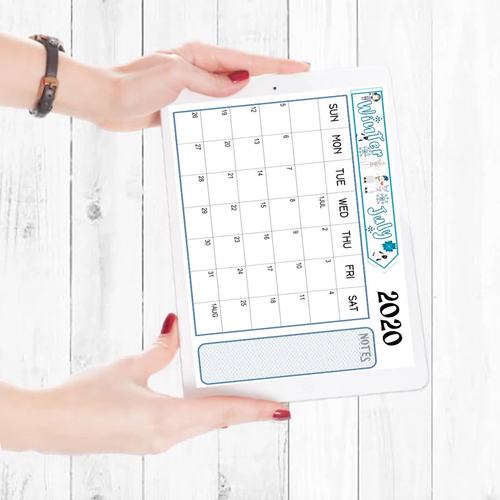 Classroom Wall and Desktop Planner - Digital and Printable S. Hemisphere