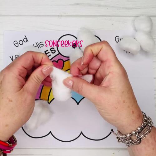 God Keeps His Promises Christian Craft Sunday School Genesis Noahs Ark