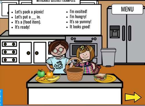 Gestalt Language Adventure : Let's Go to the Park! by Boho Speechie