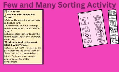 Back to School Sorting Bundle – Learn Sizes, Clean or Dirty, Matching ...
