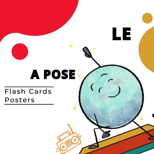 Yoga Pose Cards & Posters | Brain Breaks Movement Cards for Kids ...