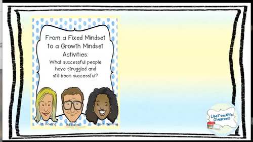 Fixed vs. Growth Mindset Activities: Famous Failures by LisaTeachR's ...