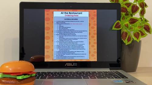 ESL ELL Restaurant Project - Ordering Food, Role Play and Activities