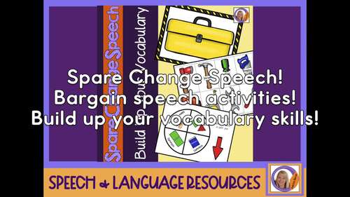 Spare Change Speech: Build Up your Vocabulary! by Katrina Bevan | TPT