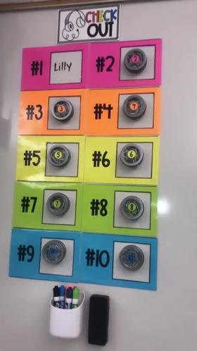 Headphone Checkout System by Two Teachers In Fifth | TPT