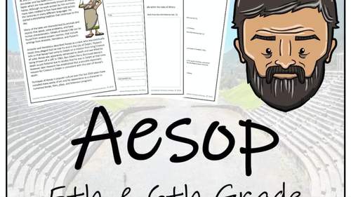 Aesop Close Reading Comprehension Activity | 5th Grade & 6th Grade