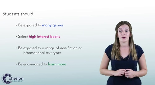 Comprehend Text Within the 4-5 Grade Level Band by Cohesion Education