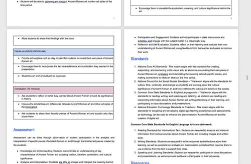 Ancient Roman Art Lesson Plan + Slides Grades 9-12 by Teach Art History