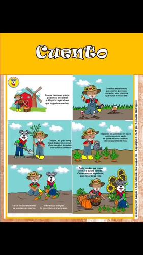 Aprendiendo con Gaspar™ | Día de Acción de Gracias | El huerto de Maya™