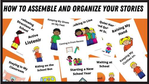 Staying in My Classroom - featuring a boy character by Positively Prepared