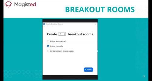 Zoom Training for online classes and meetings by Magisted Online Education