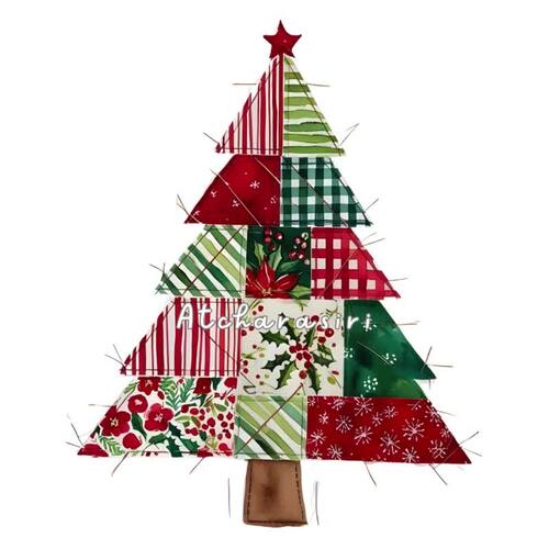Christmas Clip Art Elements - 16 PNG Digital Download, Transparent ...