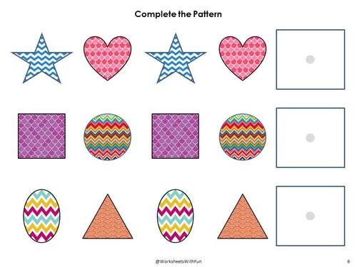 Shapes Busy Book, Shapes Printable For Toddlers, Shapes Activity Sheets ...