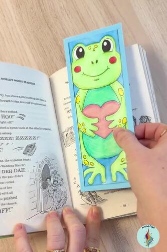 Valentine's Day Bookmarks to Color, February Reading Log & Coloring ...
