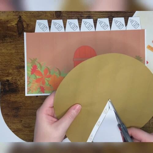 Gnome Craft for Kids, Build a Fall Gnome Home, Printable Cut & Paste ...