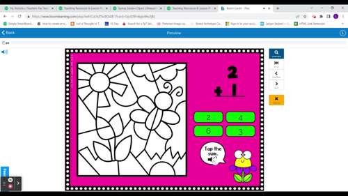 Spring Themed Math And Literacy Boom Card™ Decks | TpT
