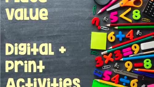 Place Value Mini Bundle: Digital + Print Activities Google Classroom ...