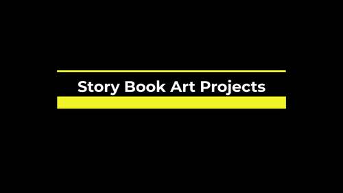 4 STORY BOOK COMPANION Video Art Projects BUNDLE | Drawing & Painting ...