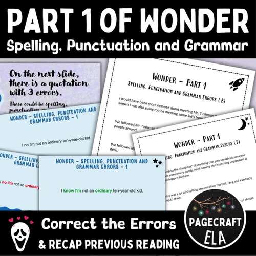 Wonder Proofreading Tasks to Correct Spelling, Punctuation, Grammar Errors