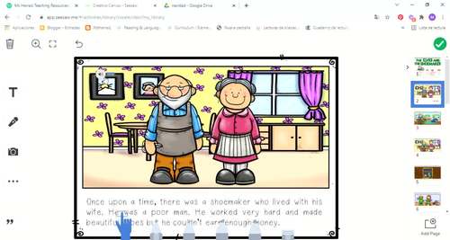 Digital Elves and shoemaker Story Reading Comprehension | Seesaw by Ms ...