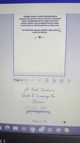 A Tired Teacher's Guide to Escaping the Classroom by Gemini Dreams