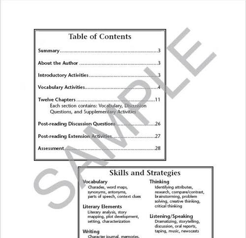 The Land Novel Units® Teacher Guide Novel Study | TPT