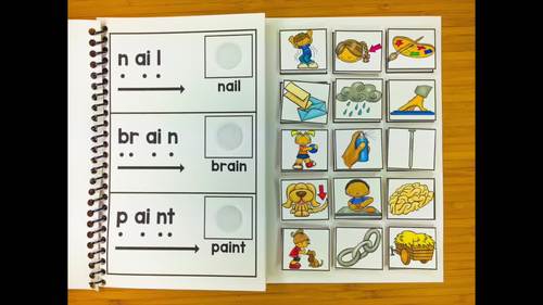 Long Vowels Blending and Segmenting Books (7 Books) - Vowel Teams ...