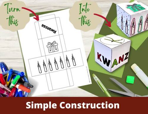 Low Cost KWANZAA Holiday Gift Exchange Activity for Community Building