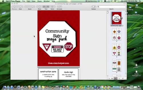 Community Signs Mega Pack for Special Education by The Autism Helper