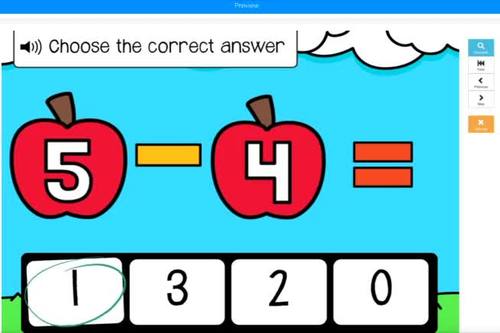 Fall Apple Subtraction 0-10 Boom Cards™ Digital Task Cards | TPT