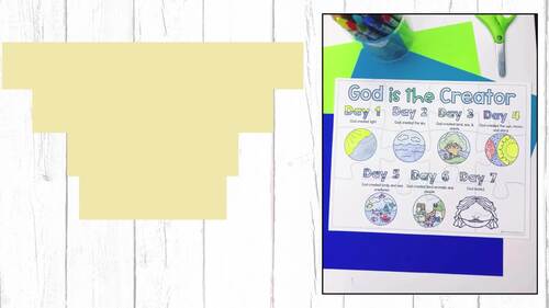 7 Days of Creation Puzzles | Creation Bible Story | Sunday School ...