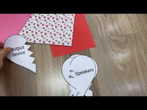 Input and Output devices | Heart Matching Game | Valentine's Day