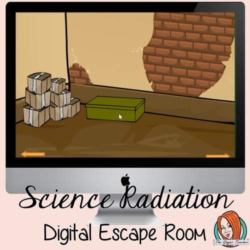 Radiation Science Escape Room Boom Cards by The Ginger Teacher | TpT