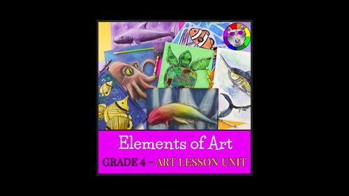 Elements of Art 4th Grade Art Lessons Ocean Art Projects Activities ...