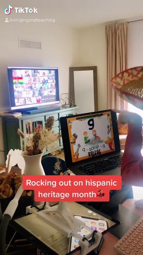 Hispanic Heritage Month Phonics Drill / Editable Slides by Singing And ...