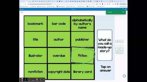 Library Vocabulary Mystery Pictures BOOM™ Cards by Little Library of ...