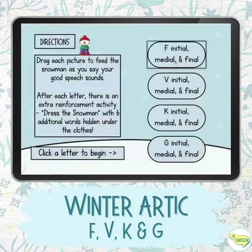 Winter Articulation Boom Cards™ Dress & Feed the Snowman F V K G
