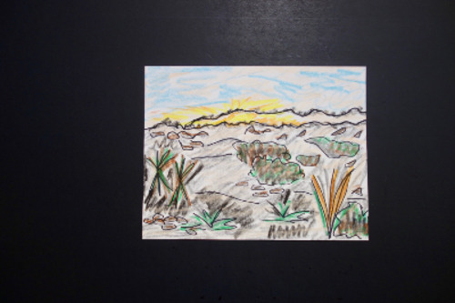 Let's Draw a Mojave Desert Landscape! by Patty Fernandez Artist | TPT