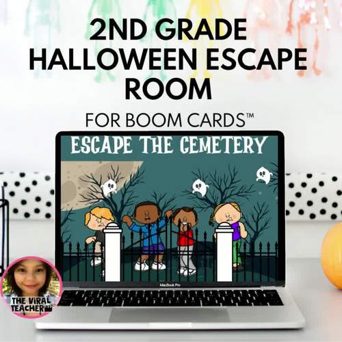 Halloween Math Activities Place Value and Expanded Form Escape Room ...