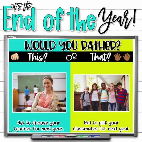 End of Year Games and Activities | Would You Rather | This or That Summer