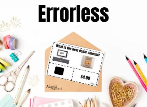 Dollar Up Task Cards: Fast Food by AdaptEd 4 Special Ed | TPT