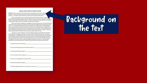 3 Maya, Inca, Aztec Primary Source Documents (Cortes, Pizarro, Mayan ...