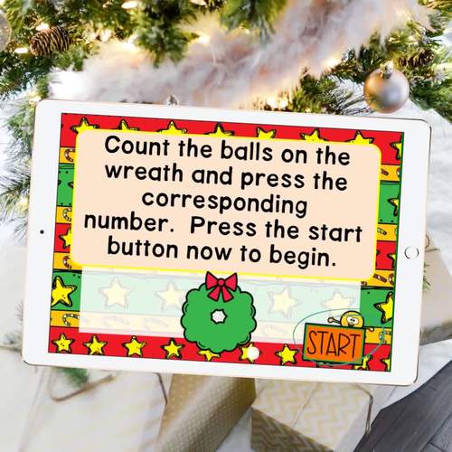 Find the numbers 0 to 10 Boom cards | Wreaths by LOL - Life of Learning