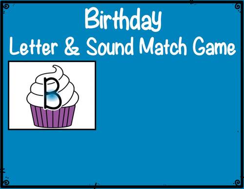 Birthday Themed Literacy Centers by The Teaching Scene by Maureen