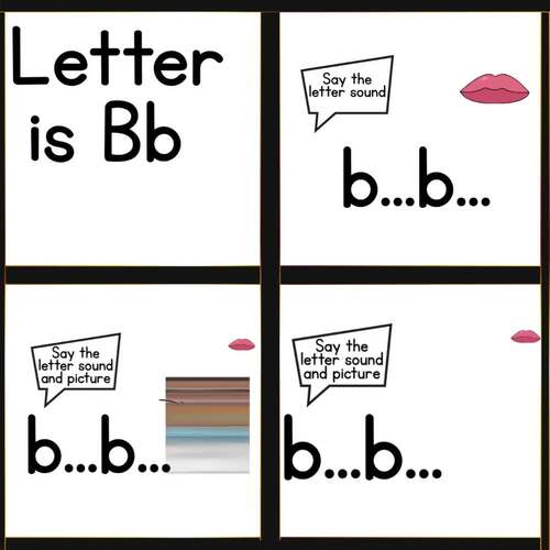Alphabet Letter Sounds/Phonemic Awareness/Kindergarten/Grade 1/E.S.L/E.I./