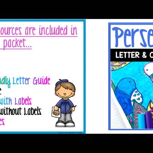 Perseverance Coloring Pages & Perseverance Letter / Posters - Diligence ...