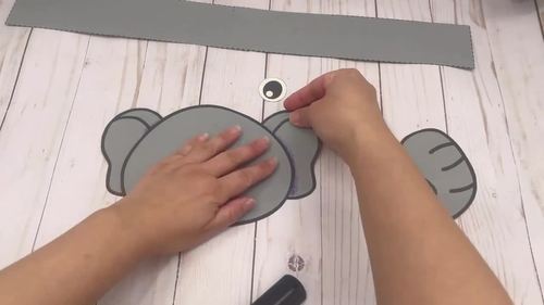 Elephant Hat, Elephant Headband Craft, Zoo Animal Phonics Hat by Liv ...