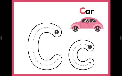 Alphabet handwriting worksheets for Prek & Kindergarten to trace ...