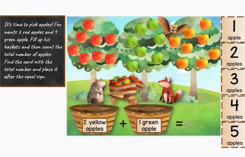 Addition Digital Interactive Notebook Google Lapbook Distance Learning Math