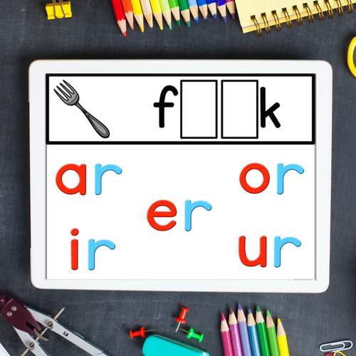 Bossy R Controlled Vowels Digital Word Work: Phonics for Google ...